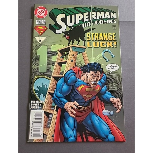 DC Comics | Other | Vintage Superman Action Comics 72 May 1996 1938 Dc ...